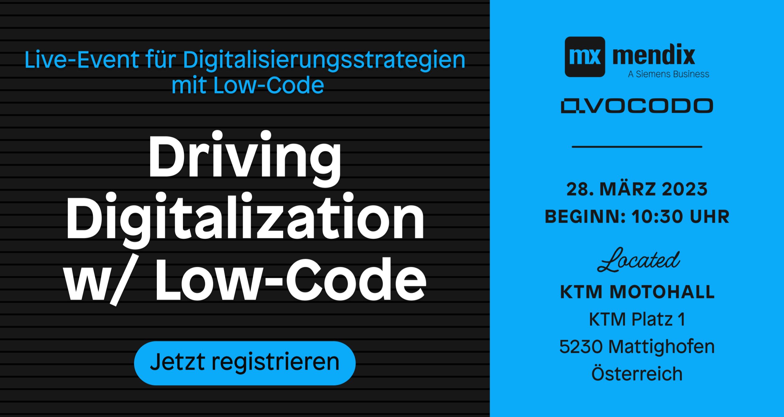 Driving Digitalization w/ Low-Code | Mendix