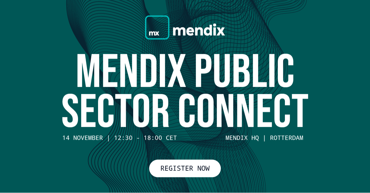 Mendix BNL Public Sector Connect | Mendix