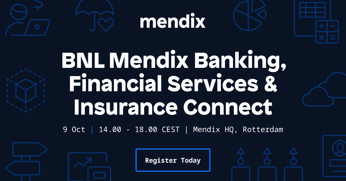 BNL Mendix Banking, Financial Services & Insurance Connect | Mendix